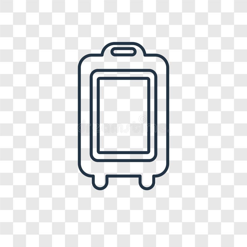 Transparent Suitcase Icon Stock Illustrations – 2,020 Transparent ...