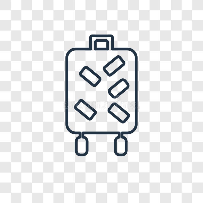 Transparent Suitcase Icon Stock Illustrations – 2,020 Transparent ...