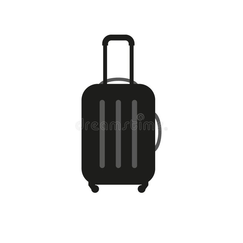 Suitcase Icon. Simple Flat Vector Illustration Stock Vector ...