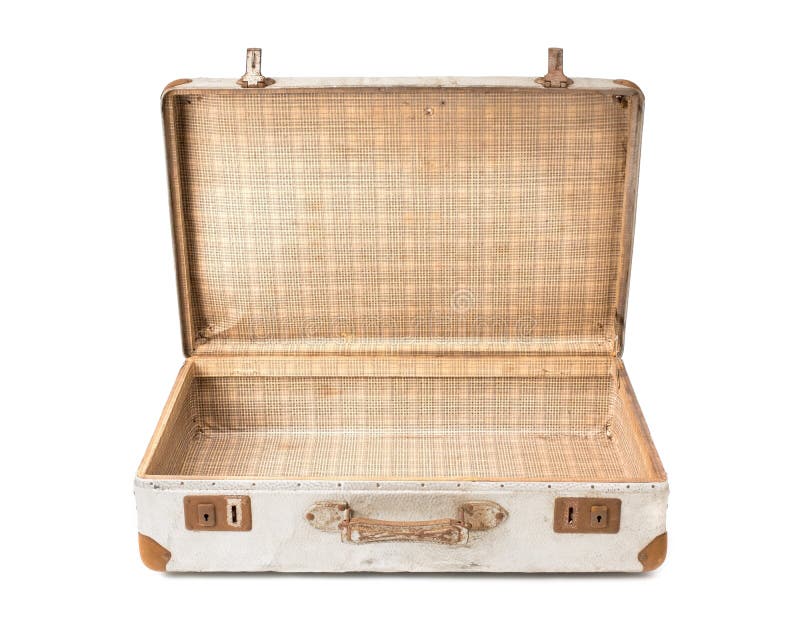 Suitcase stock photo. Image of rusty, baggage, isolated - 58005862