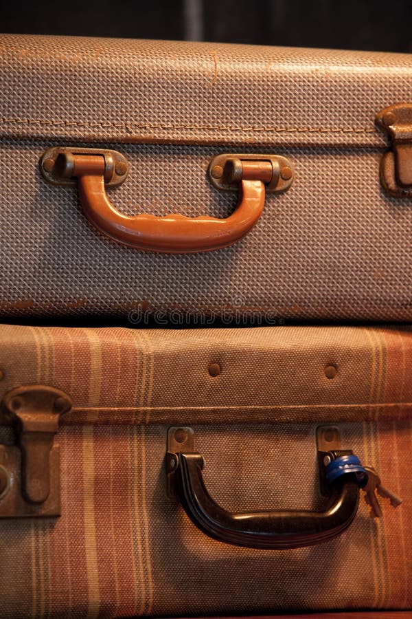 Suitcase stack stock image. Image of case, suitcase, grunge - 20879163