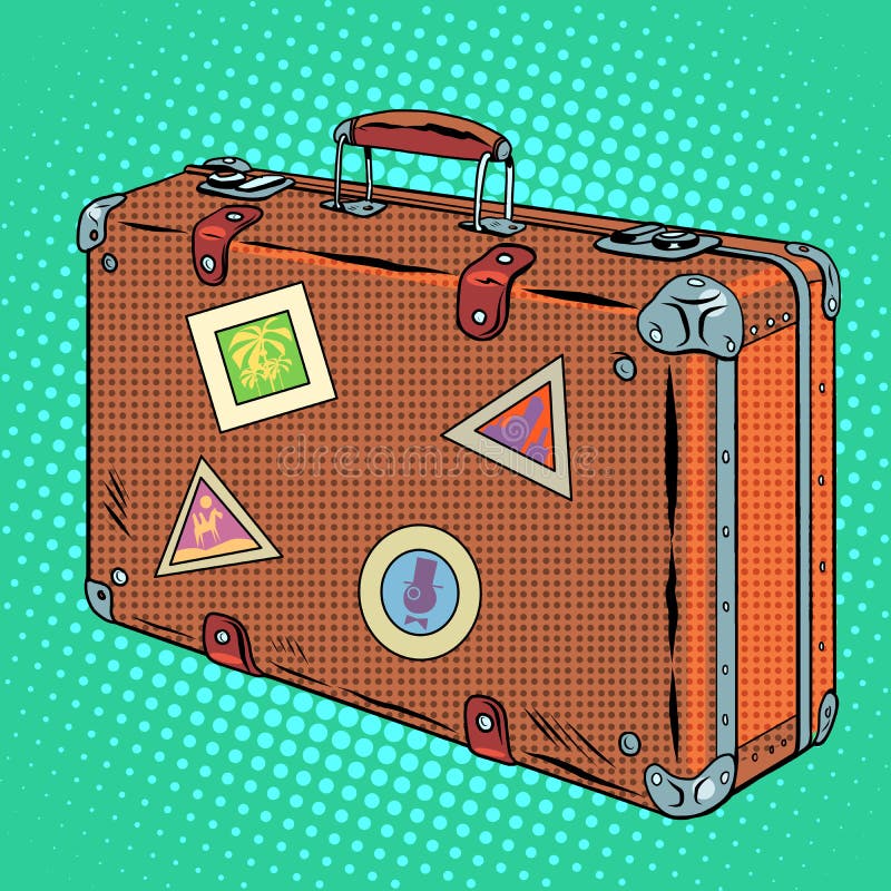 Suitcase Traveler Luggage Stock Vector Illustration Of Airport 66392922