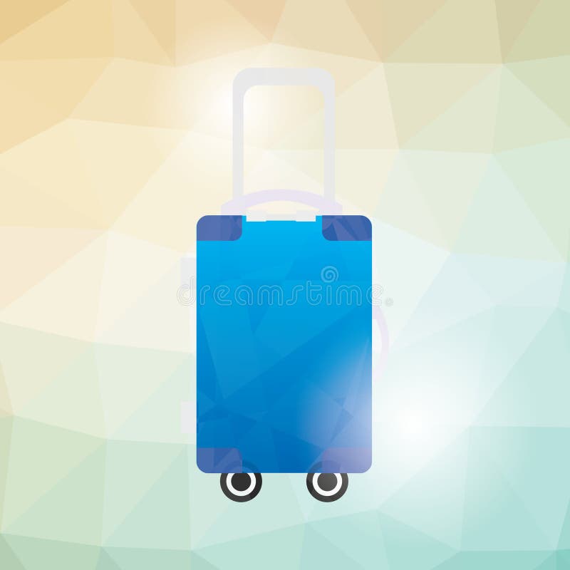 Suitcase. Vector Illustration Decorative Design Stock Illustration ...