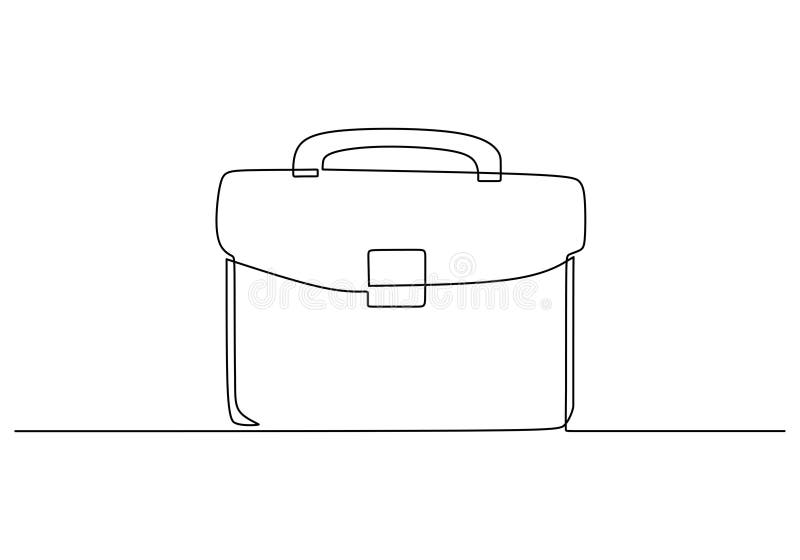 Office Bag Drawing Stock Illustrations – 4,834 Office Bag Drawing Stock ...