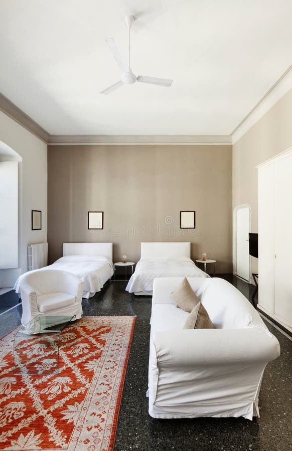 Suite in a Historic Building Stock Photo - Image of space, divan: 31057830