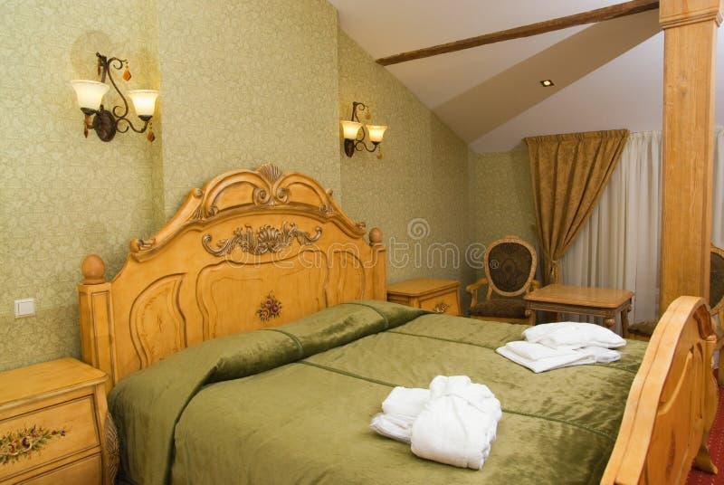 Suite room in luxury hotel stock photo. Image of hadrwood - 2683516