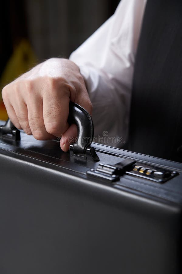 Suitecase stock photo. Image of boss, employment, briefcase - 4002576