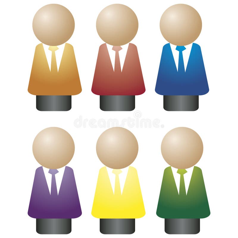 Suits icons stock illustration. Illustration of people - 1893794