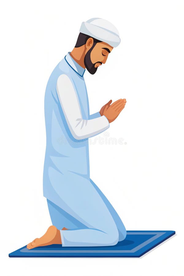 Sujud stock illustration. Illustration of spiritual - 362972219