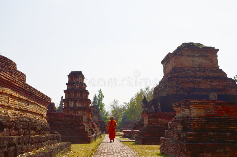 The Sukhothai Historical Park Editorial Stock Photo - Image of stupa ...