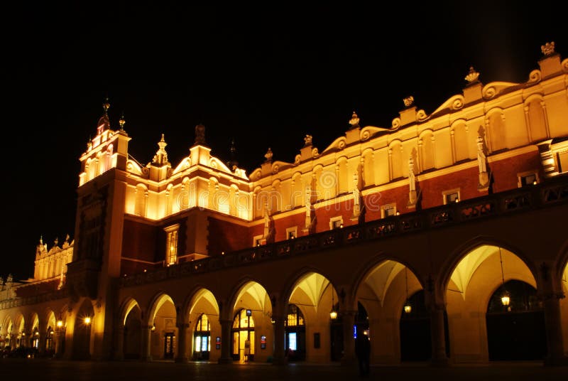 Sukiennice stock image. Image of gothic, city, attraction - 21904525