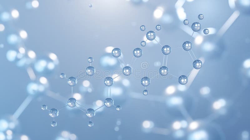 Sulfafurazole Molecular Structure 3d, Flat Model, Sulfisoxazole ...