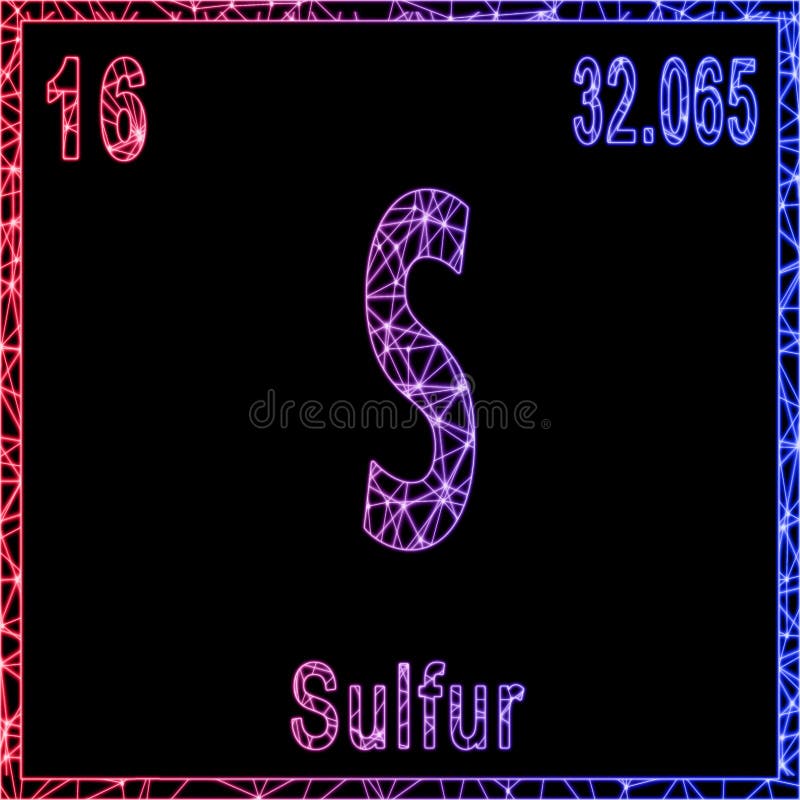Sulphur Periodic Table Stock Illustrations – 48 Sulphur Periodic Table ...