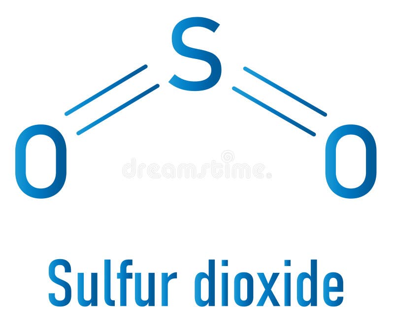 Sulfur Dioxide Molecule Stock Illustrations – 651 Sulfur Dioxide ...
