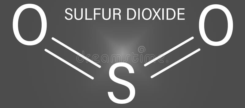 Sulfur Dioxide Molecule Stock Illustrations – 726 Sulfur Dioxide ...