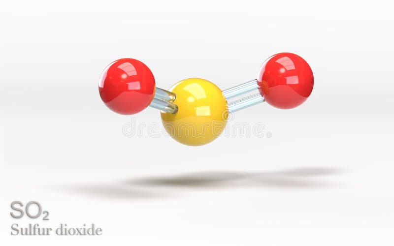 Sulfur Dioxide Molecule Stock Illustrations – 651 Sulfur Dioxide ...
