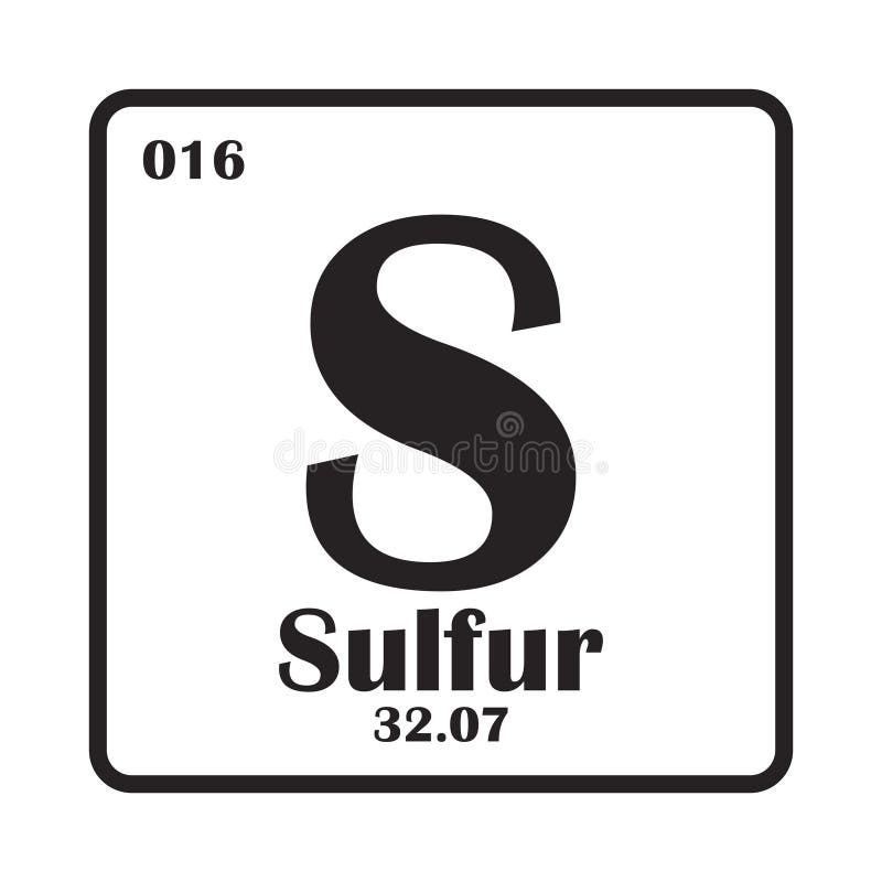 Sulphur Periodic Table Stock Illustrations – 75 Sulphur Periodic Table ...