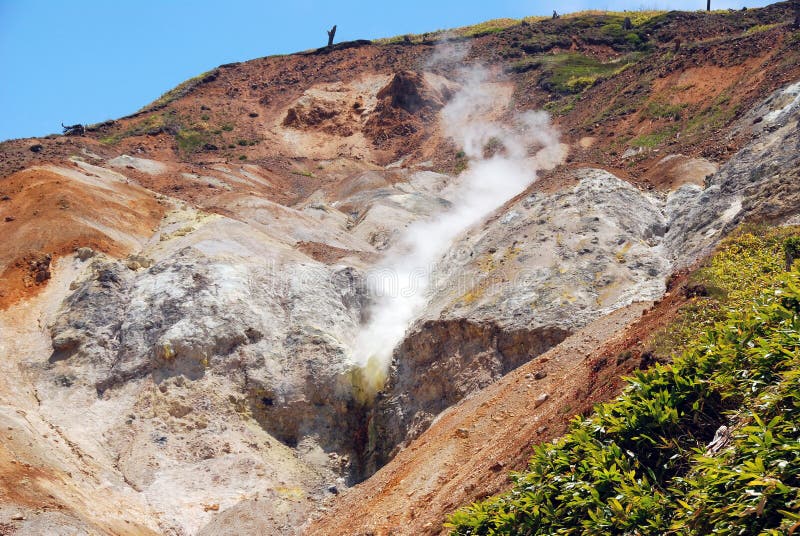 Sulfur Hot Spring stock photo. Image of volcanic, tectonic - 18633054