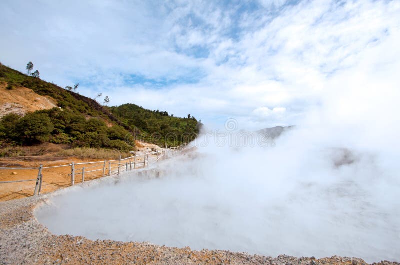 Sulfur Pool Indonesia stock photo. Image of indonesia - 24802828