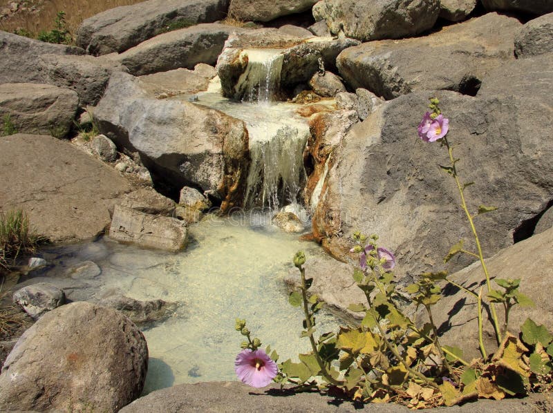 Sulfur spring stock photo. Image of outdoors, detail - 29235778