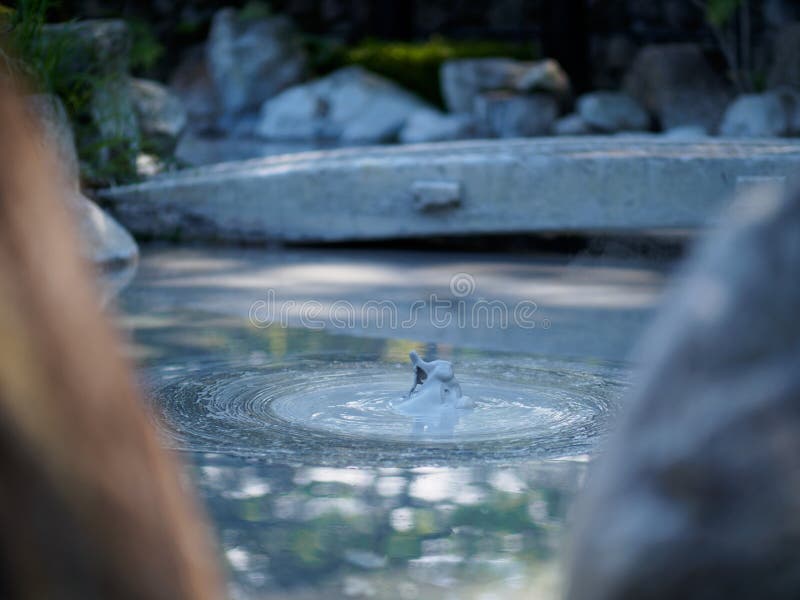 Sulfur Spring stock image. Image of bathhouse, japanese - 97035601