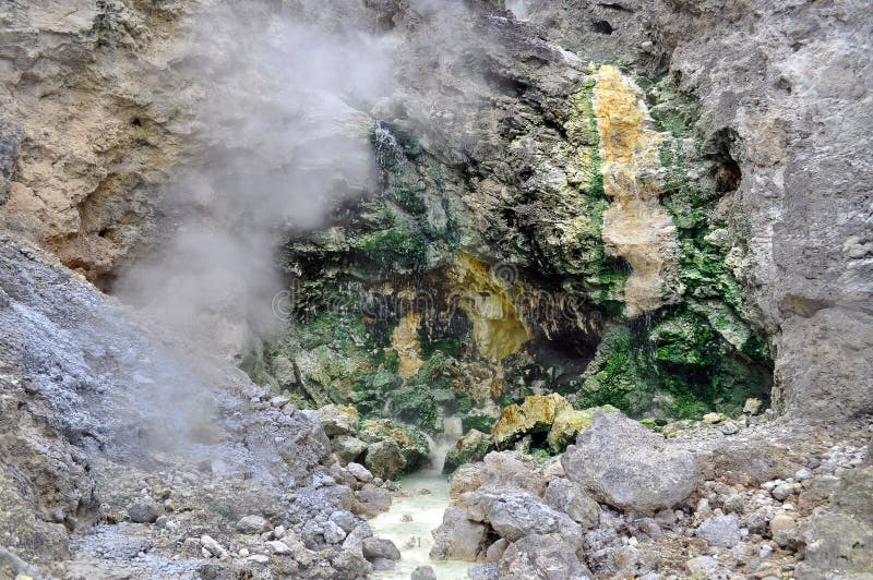 Sulfur Spring stock image. Image of samosir, batak, river - 35275597