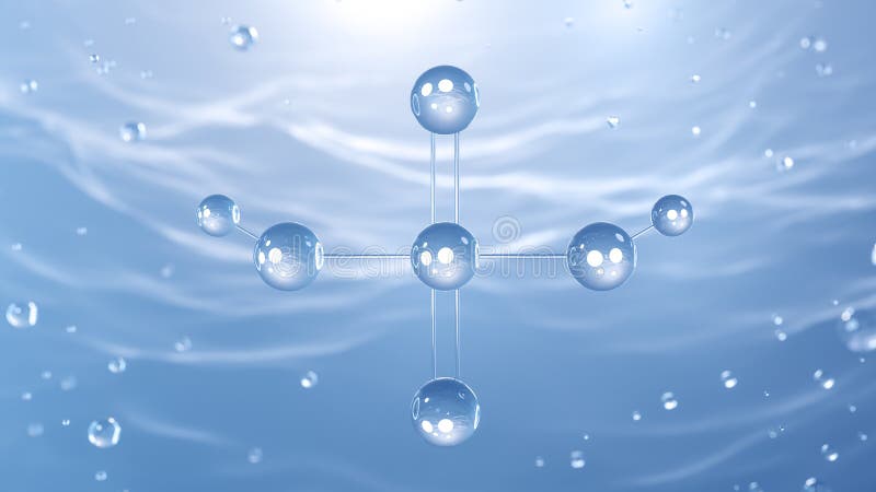 Sulfuric Acid Molecular Structure, 3d Model Molecule, H2so4, Structural ...