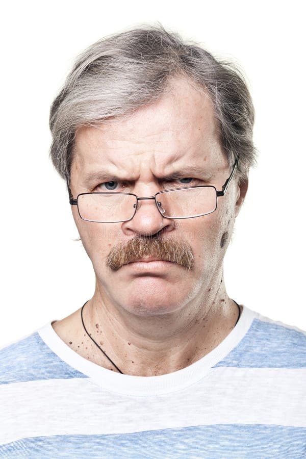 Sullen Caucasian Mature Man in Glasses Isolated Stock Photo - Image of ... Sullen Caucasian Mature Man in Glasses Isolated Stock Photo - Image of ...