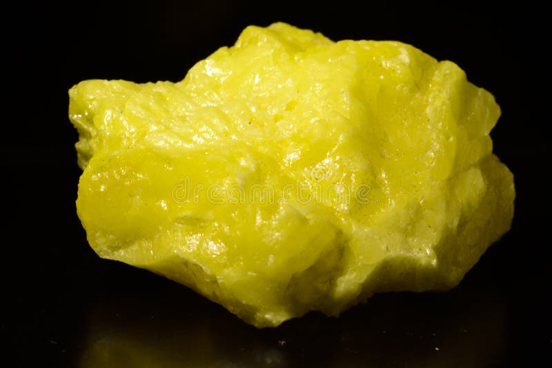 Sulphur stock image. Image of mineral, yellow, chemical - 55000505