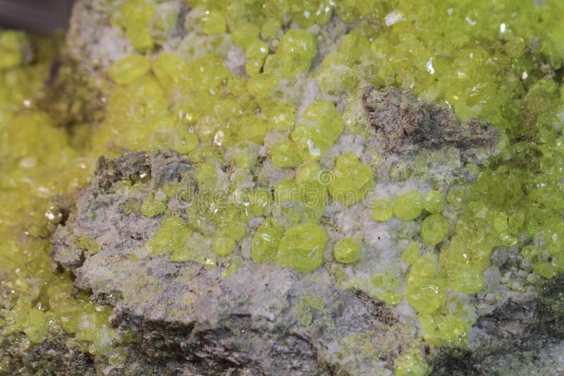 Sulphur mineral texture stock photo. Image of backdrop - 278409348