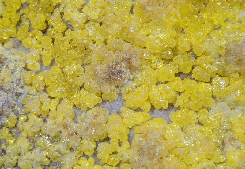 Sulphur mineral texture stock photo. Image of sulfur - 376508696