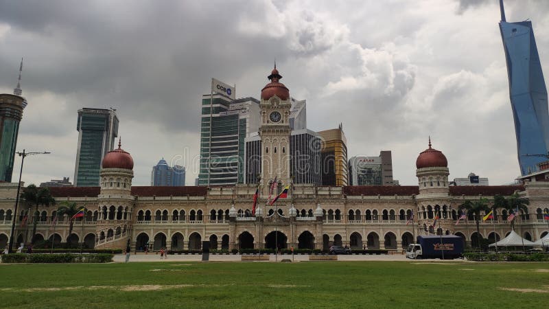 Sultan Abdul Samad Building in Dataran Merdeka Malaysia Stock Image ...