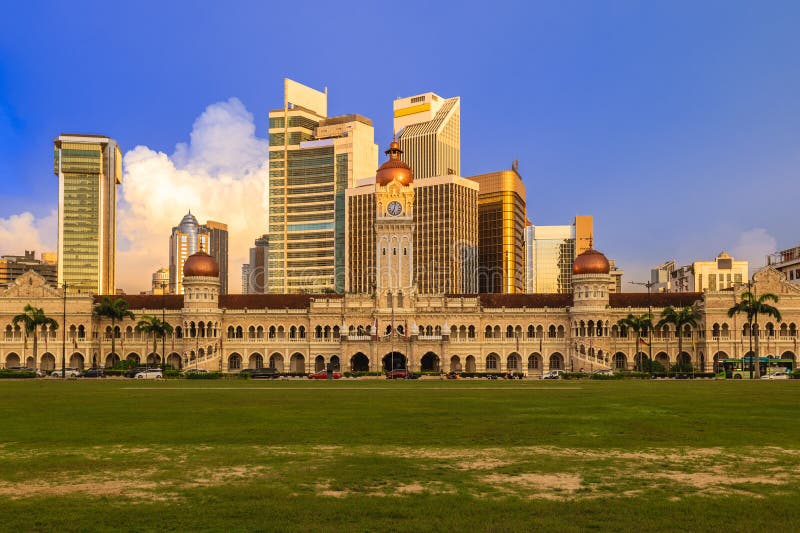 Sultan Abdul Samad Building at Independence Square in Kuala Lumpur ...