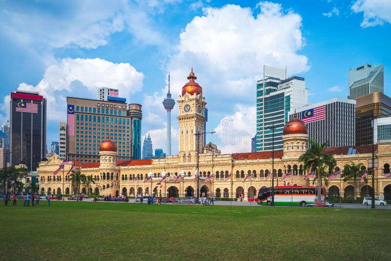 Sultan Abdul Samad Building at Independence Square in Kuala Lumpur ...