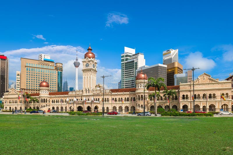 Sultan Abdul Samad Building at Independence Square in Kuala Lumpur ...