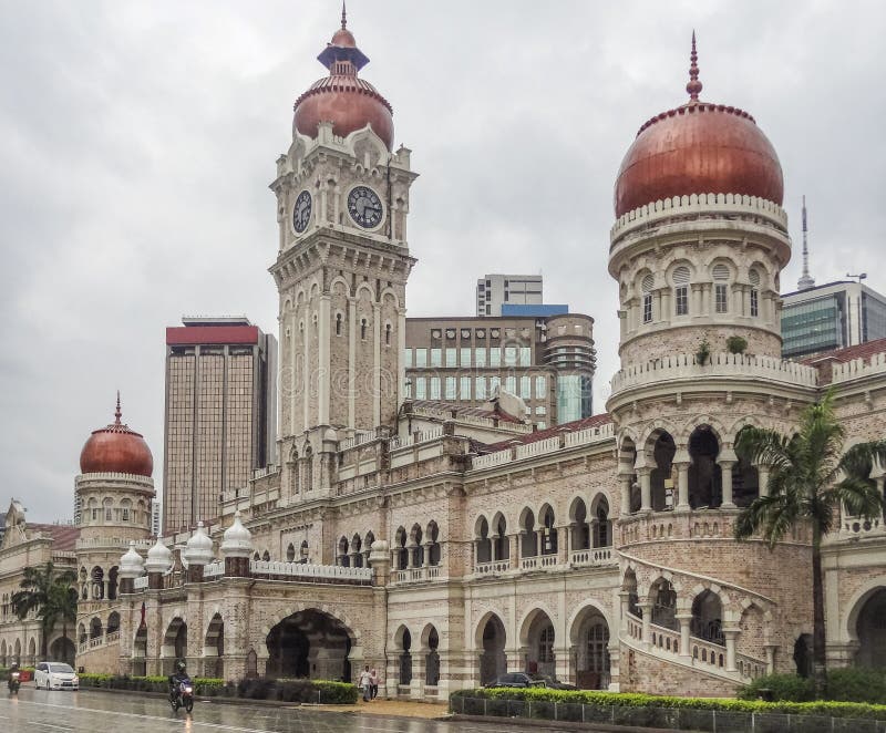 Sultan Abdul Samad Building Stock Photo - Image of facade, lumpur ...