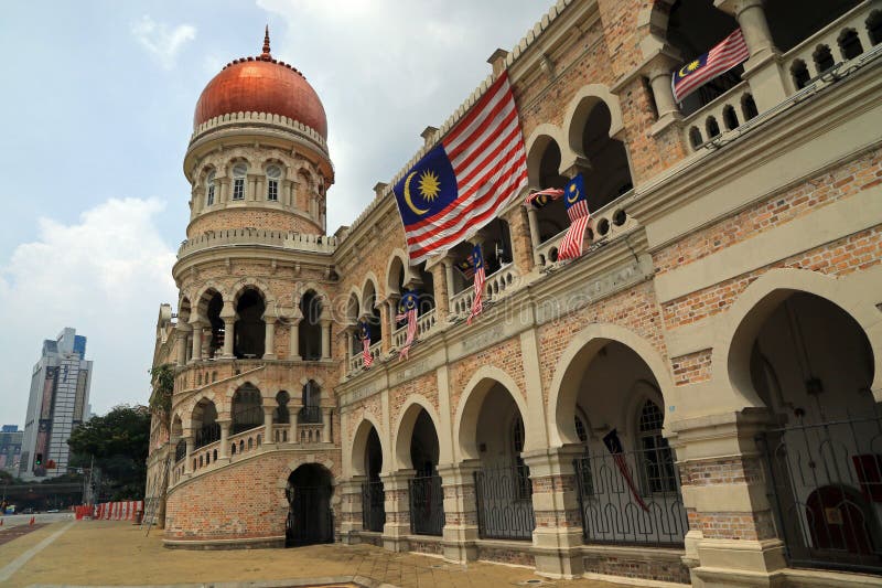 Sultan Abdul Samad Building in Merdeka Square, Kuala Lumpur, Malaysia ...