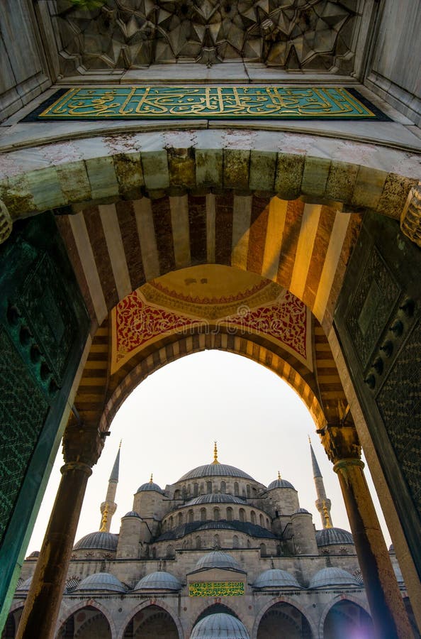 Sultan Ahmed Mosque - Blue Mosque - Istanbul, Turkey Editorial Photo ...