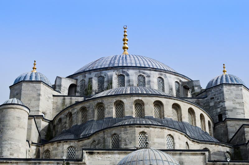 Sultan Ahmed Mosque Known As the Blue Mosque in Istanbul, Turkey Stock ...