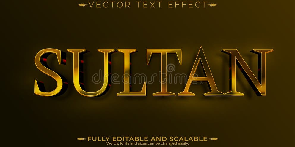 Sultan Text Logo Stock Illustrations – 115 Sultan Text Logo Stock ...