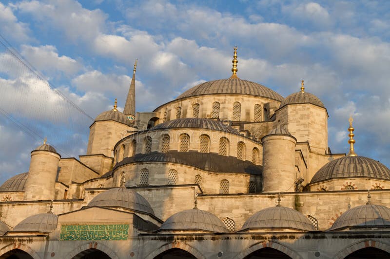 Roof of Blue Mosque stock photo. Image of mosque, camii - 4626944