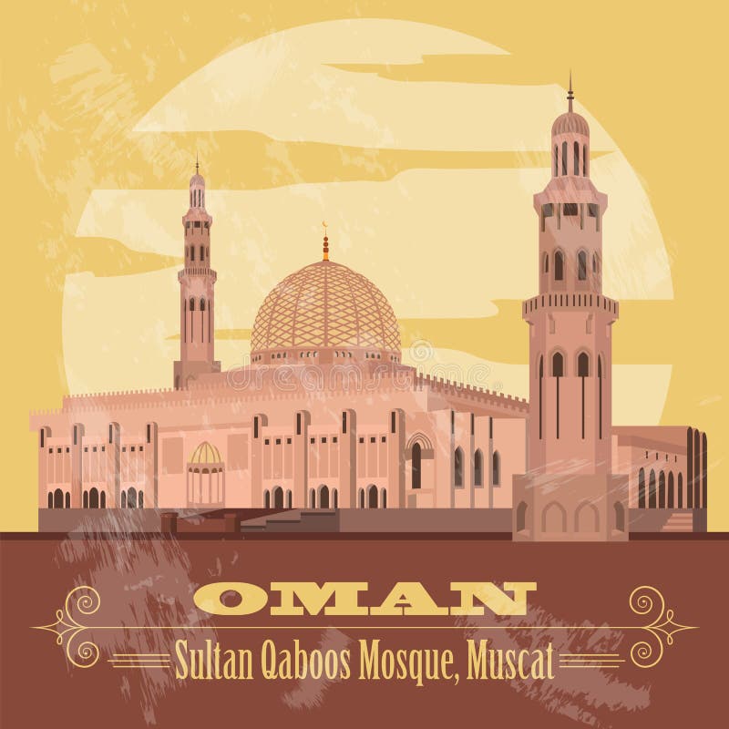 Sultanate of Oman Infographics, Statistical Data, Sights. Sultan Stock ...