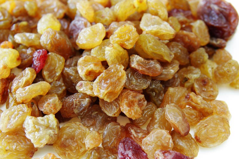 Sultanine auf Weiß stockfoto. Bild von trauben, rosine - 20778414