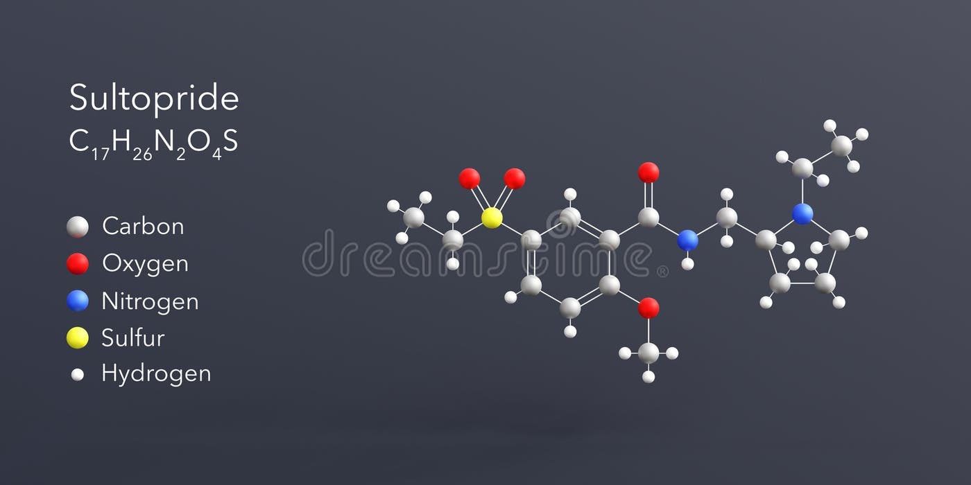 Sultopride Molecule Stock Illustrations – 4 Sultopride Molecule Stock ...