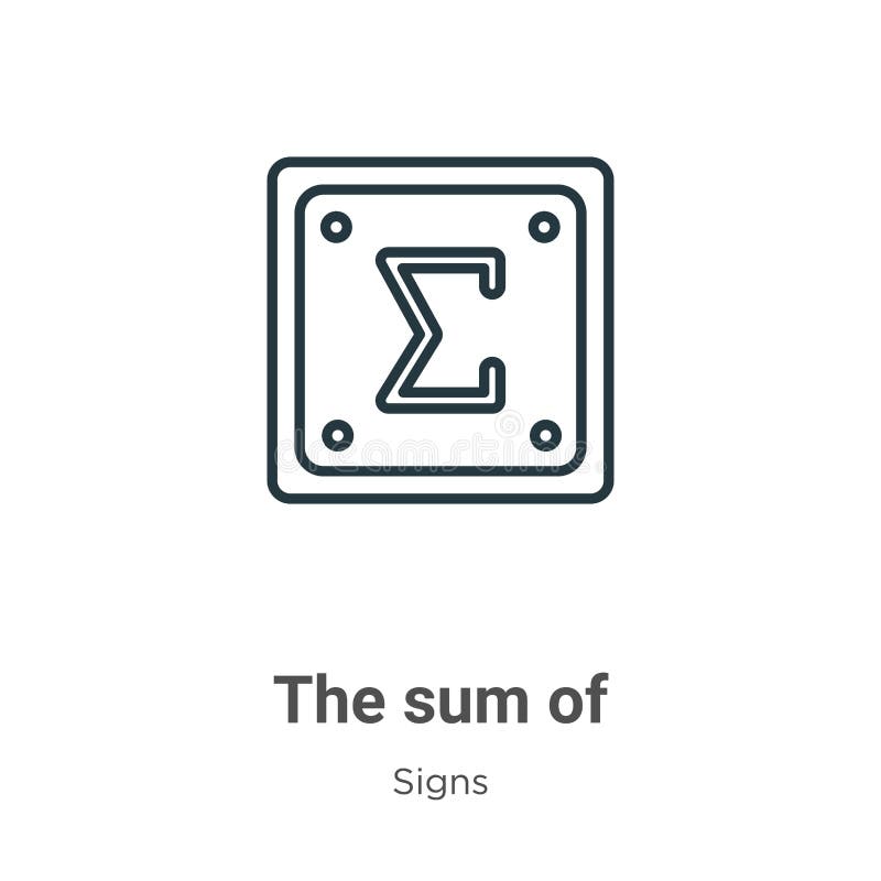 Sum Stock Illustrations – 5,843 Sum Stock Illustrations, Vectors ...