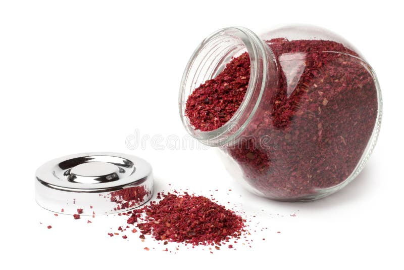 Sumac Wax in Glass Container Placed Next To the Stirring Rod Stock ...