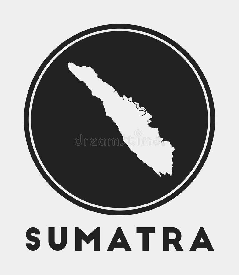 Sumatra icon. stock vector. Illustration of icon, black - 213809524