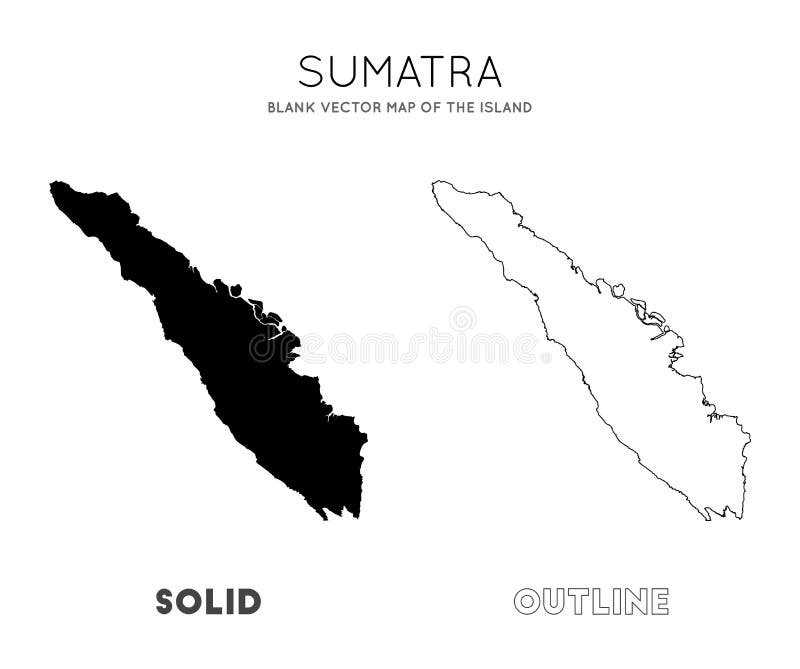 Sumatra map. stock vector. Illustration of information - 156567790