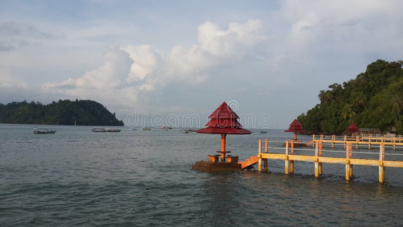 Sumbar indonesian stock image. Image of promontory, ocean - 71908929