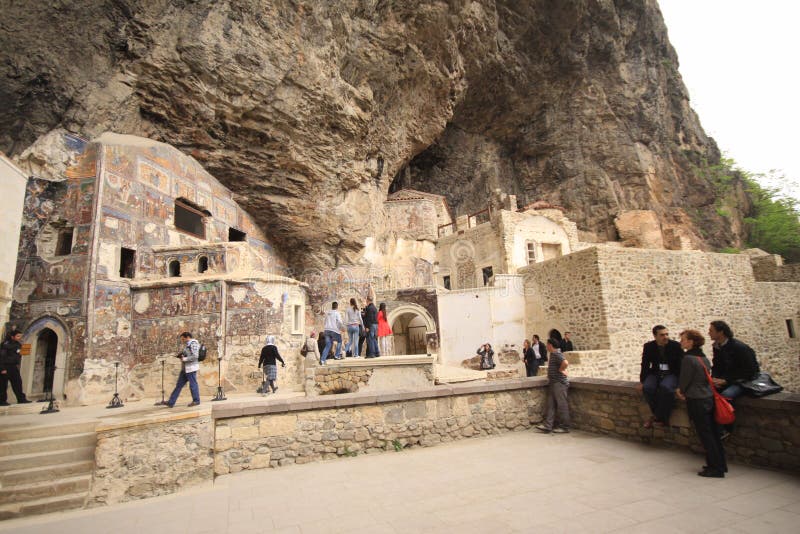 Sumela Monastery editorial stock photo. Image of trabzon - 19699218